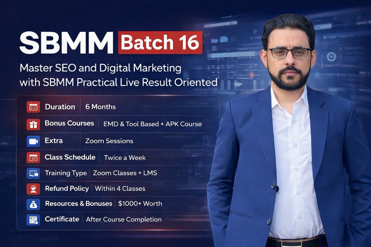 SBMM Batch 15 - AEO, AI, SEO & Blogging Training | SBMM